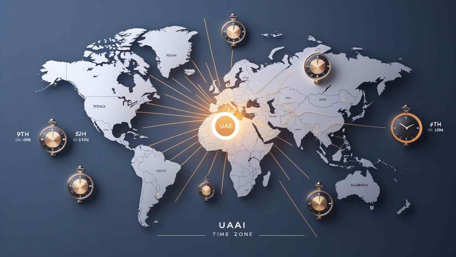 UAE Time Difference with Countries | Current UAE Time