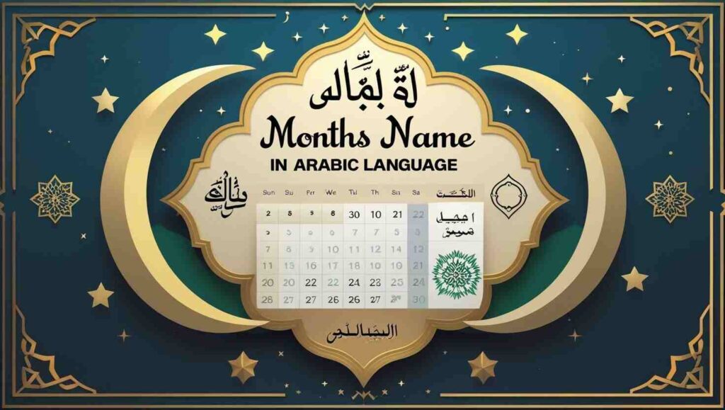 Months Name in Arabic Language | Hijri & Gregorian Guide